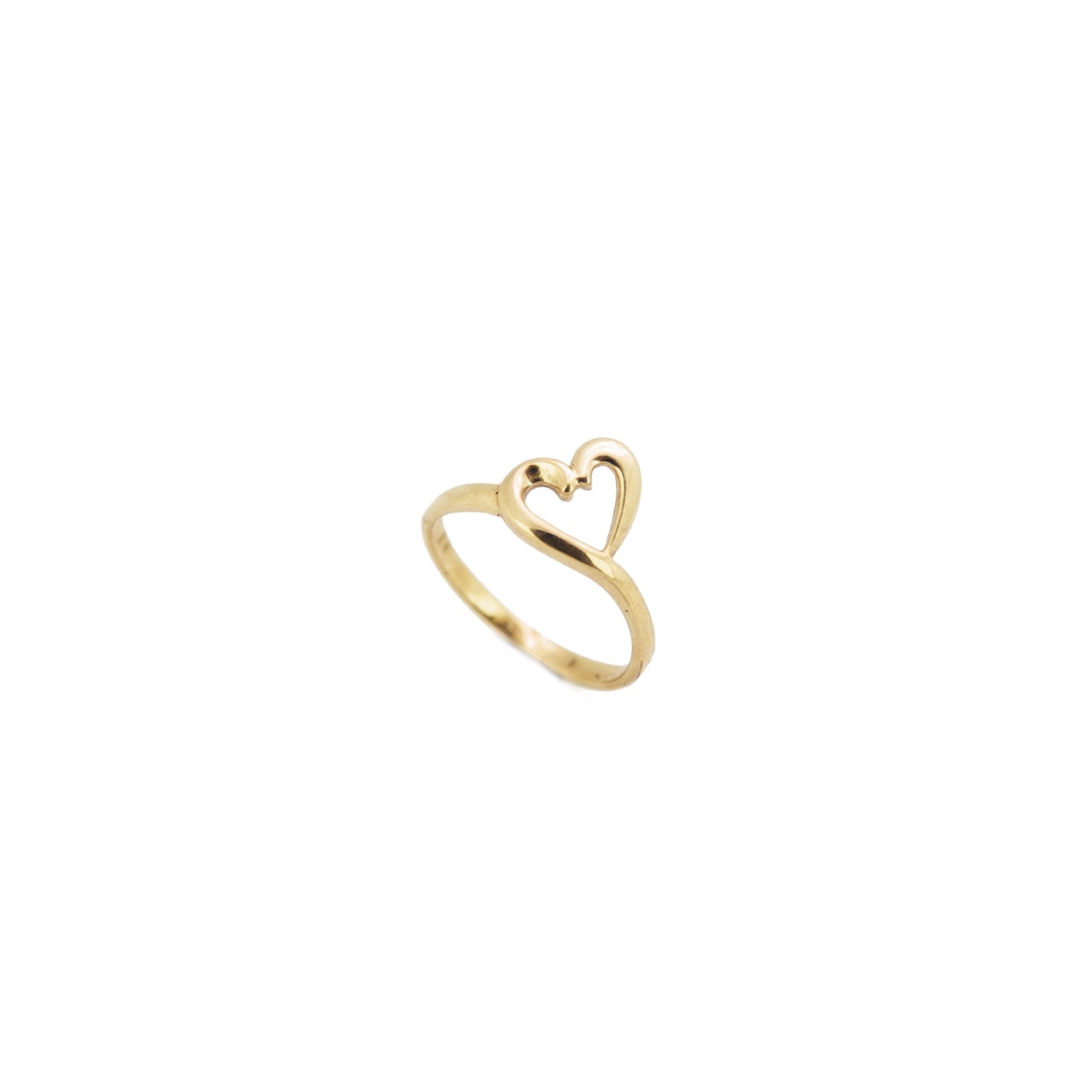 Gold Heart Koru Ring 9ct Adeline Knight Design - Knights The Jewellers ...