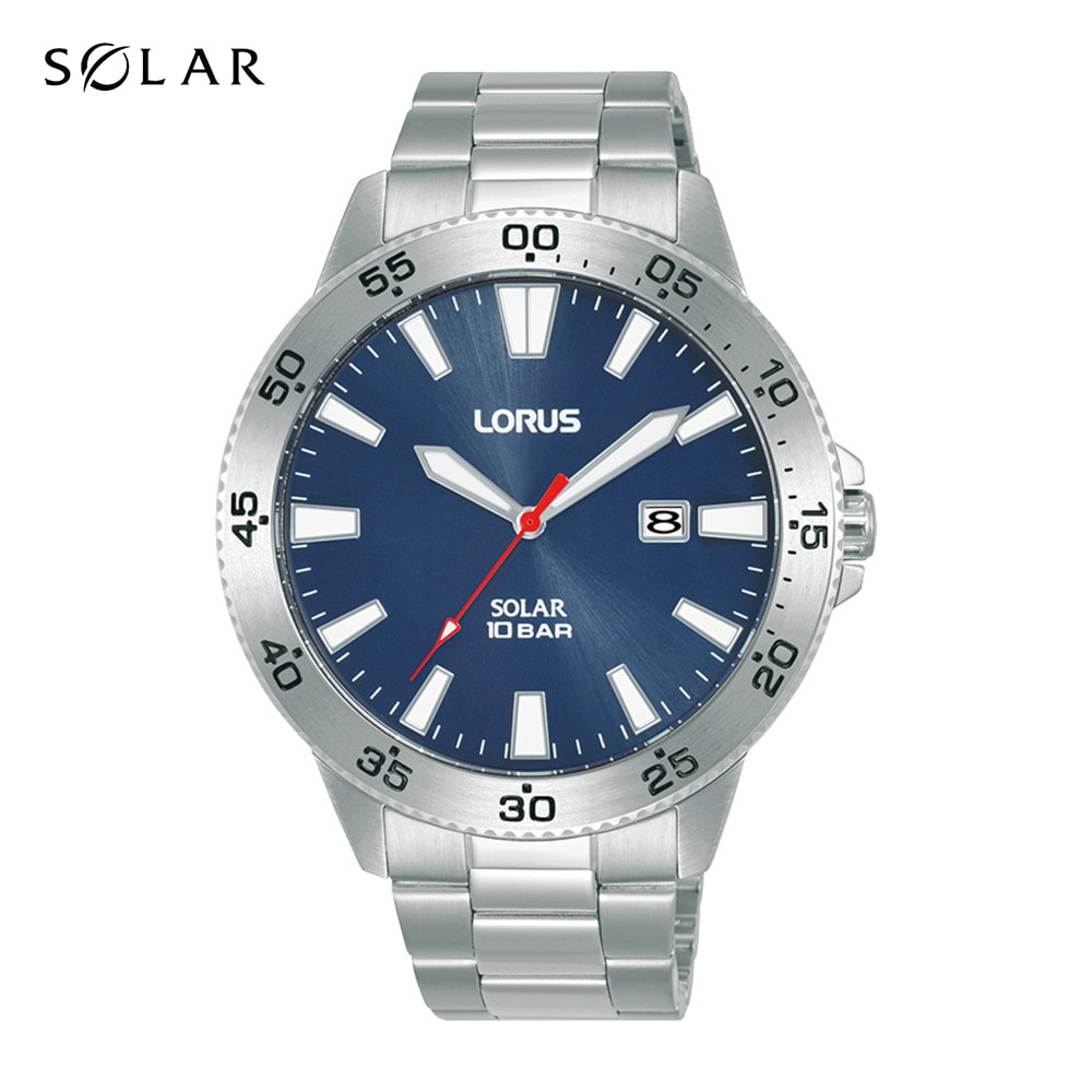 Lorus Gents Silver Analogue Watch 100m - Knights The Jewellers Online ...