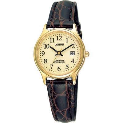 Lorus Ladies Gold Watch - Knights The Jewellers Online Jewellery Store