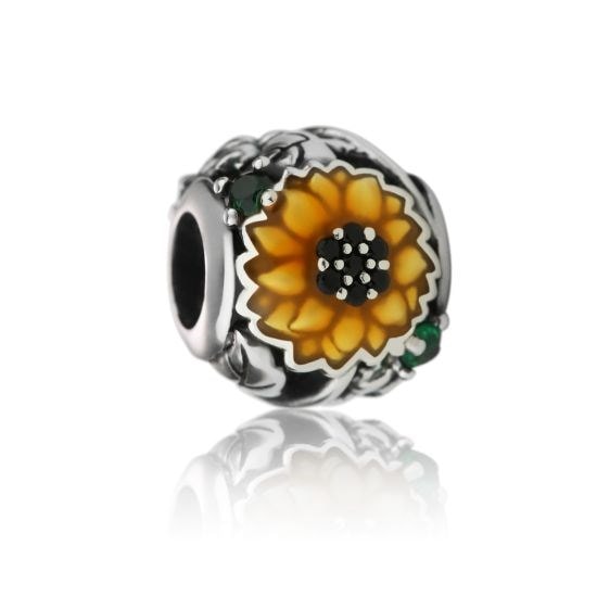Sunflower (Radiant) Charm - Knights The Jewellers Online Jewellery Store