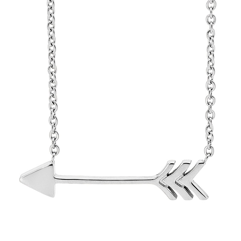 Stainless Steel Arrow Pendant - Knights The Jewellers Online Jewellery ...