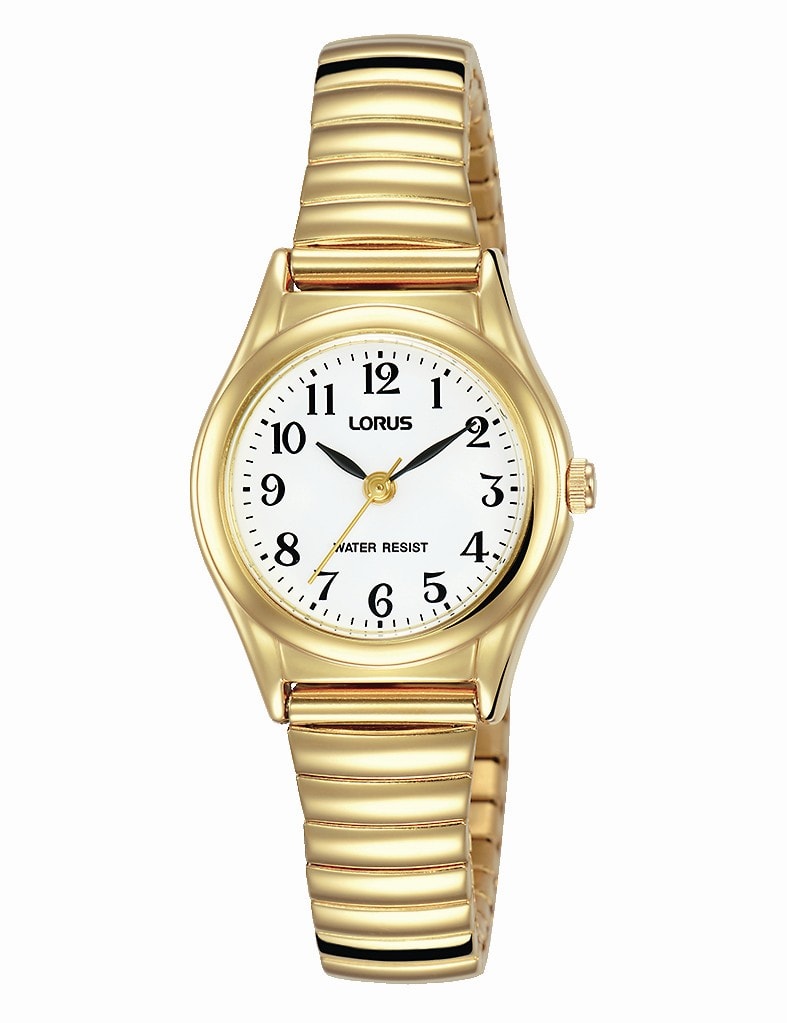 Lorus Ladies Gold Analogue with Stones Watch - Knights The Jewellers ...